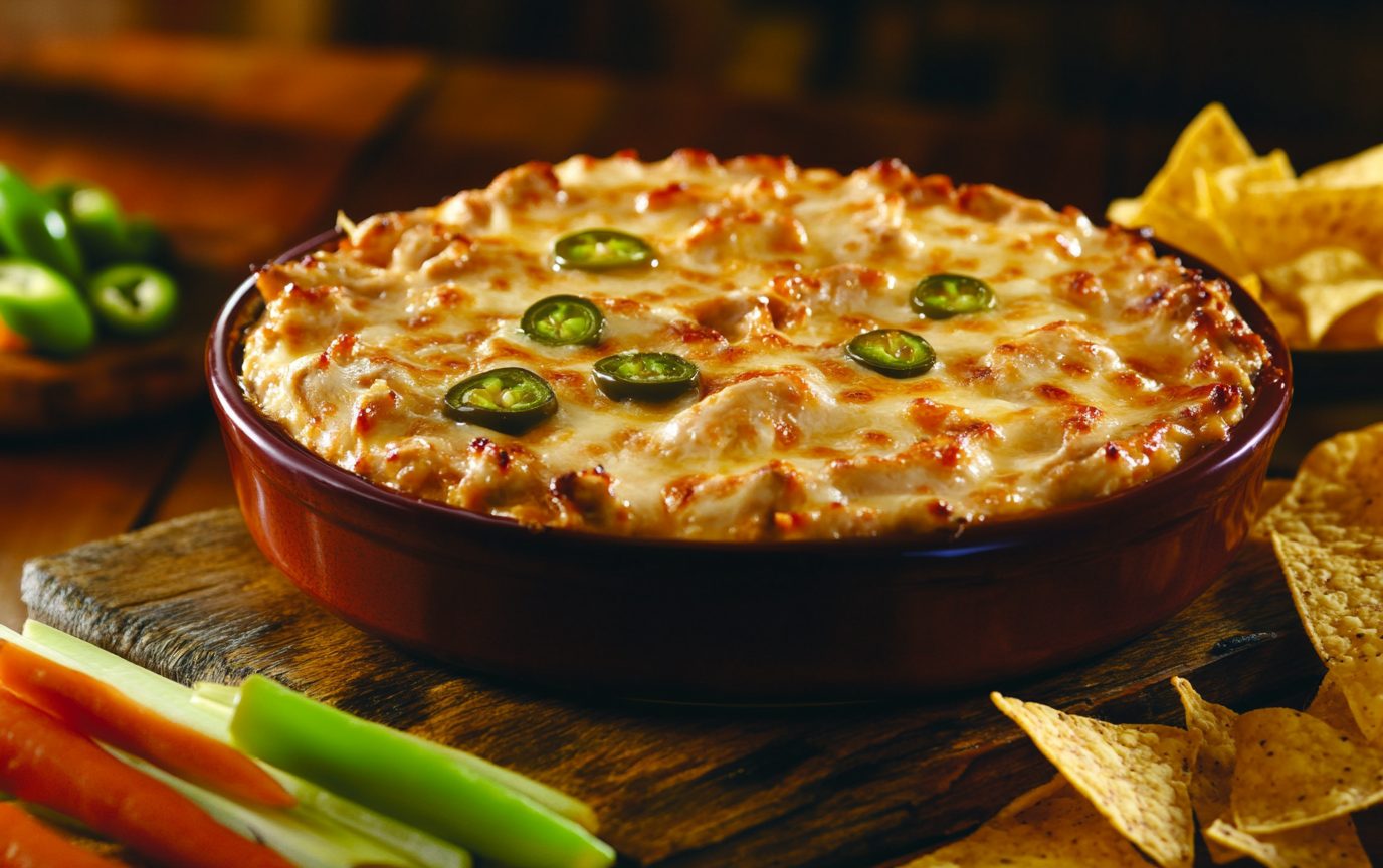 Hot Honey Chicken Dip - SoyRice Kitchen