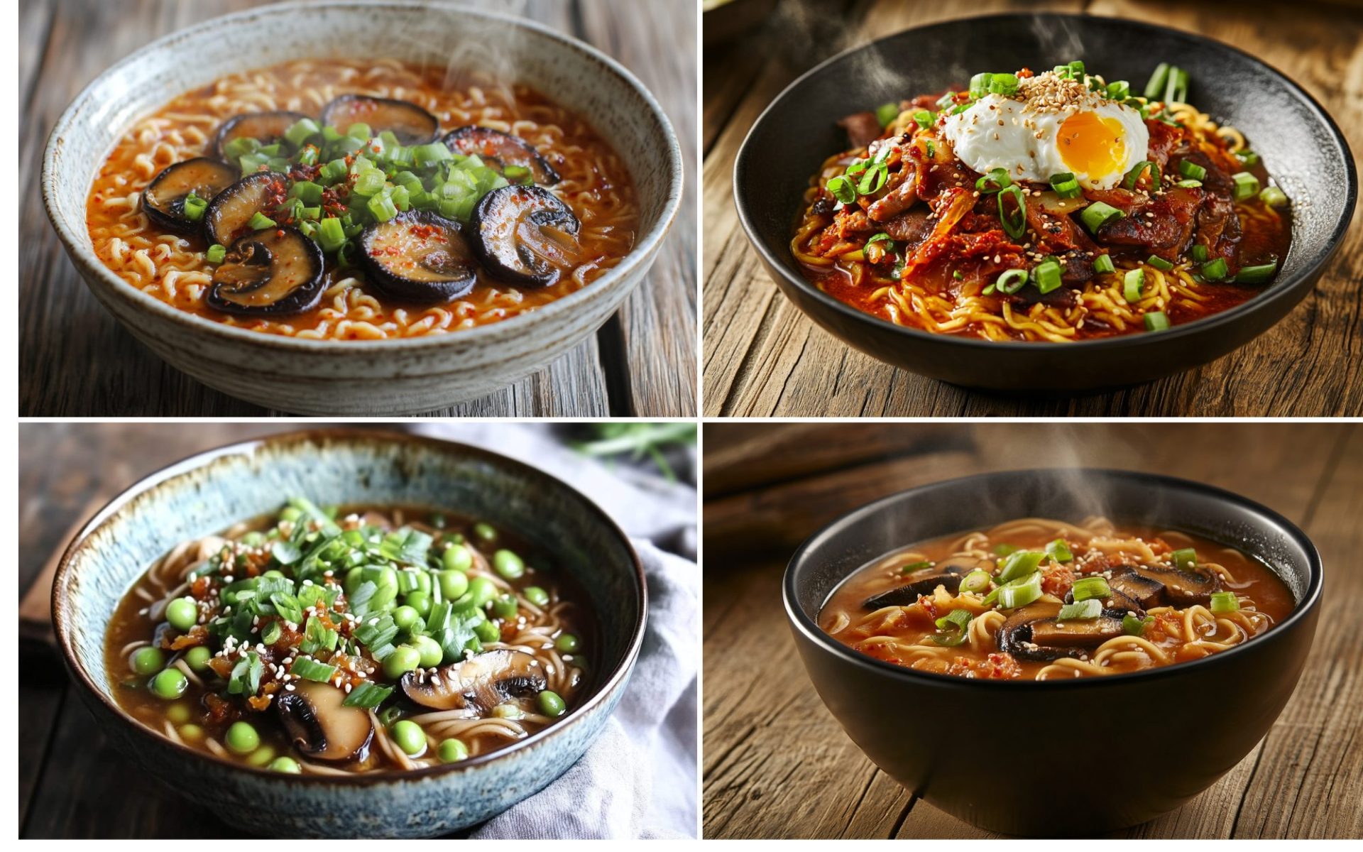 Easy 5 Kimchi Ramen Recipes - SoyRice Kitchen