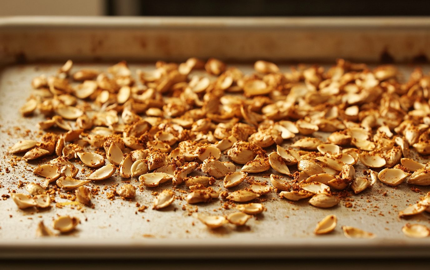 Crunchy Roasted Squash Seeds - SoyRice Kitchen