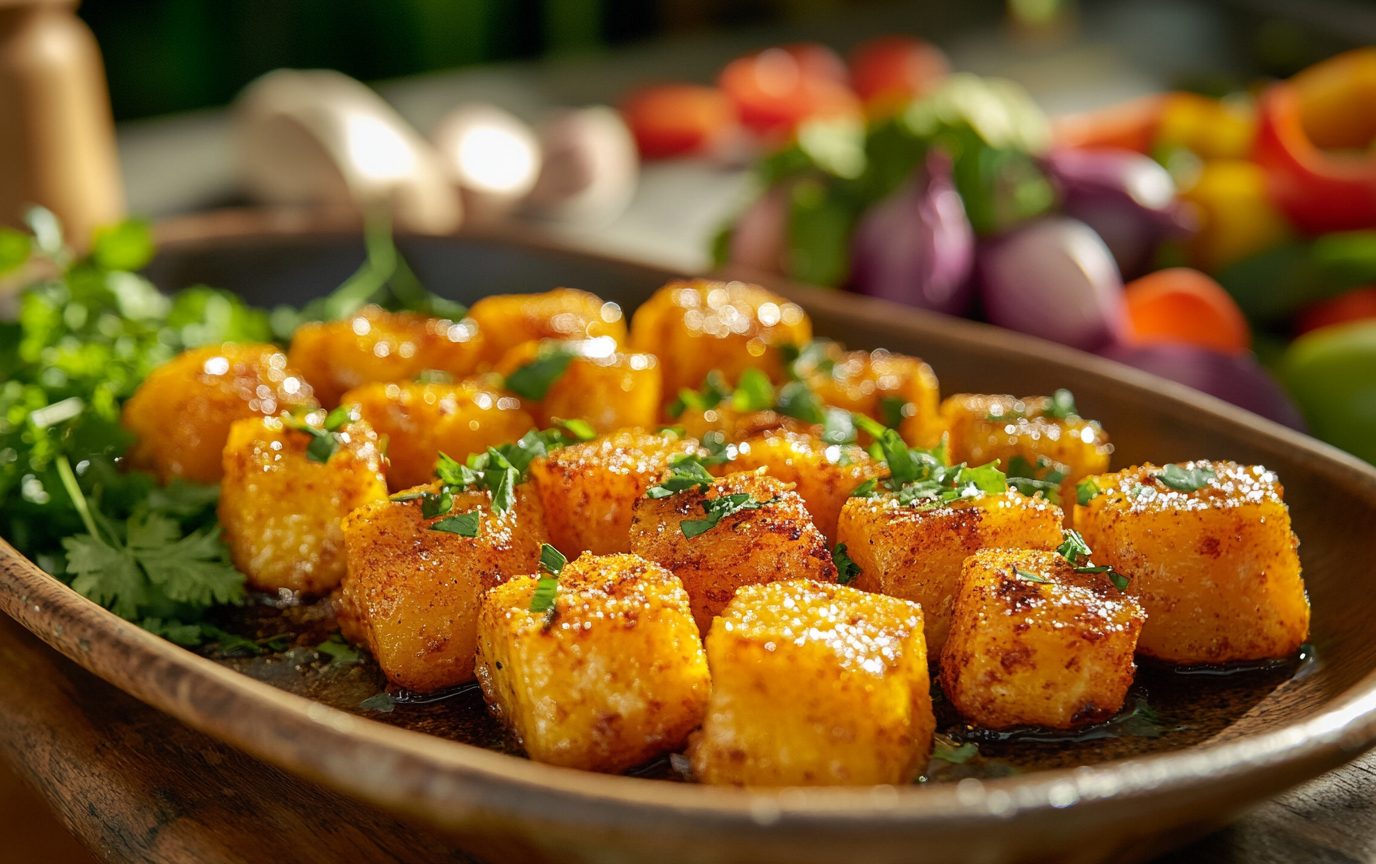 Spiced Roasted Squash - SoyRice Kitchen