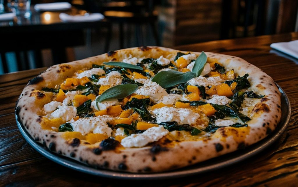 Autumn Vegetable Pizza - SoyRice Kitchen