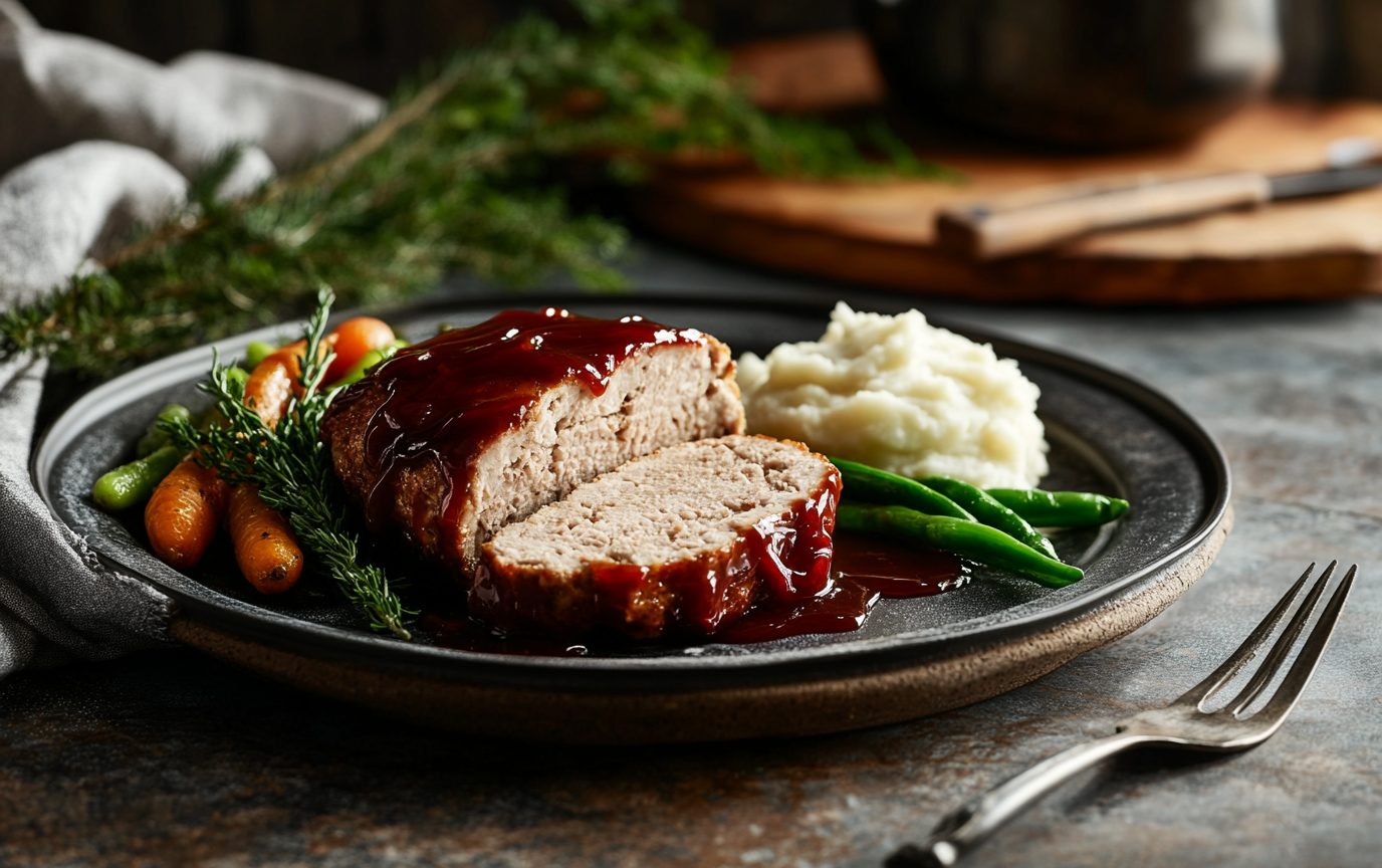 Savory Turkey Loaf - SoyRice Kitchen