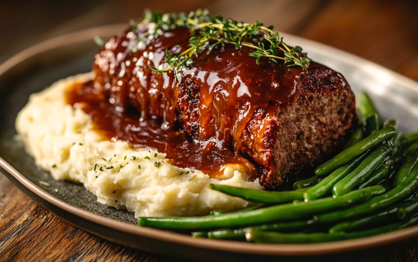 Quick Ground Beef Meatloaf - SoyRice Kitchen
