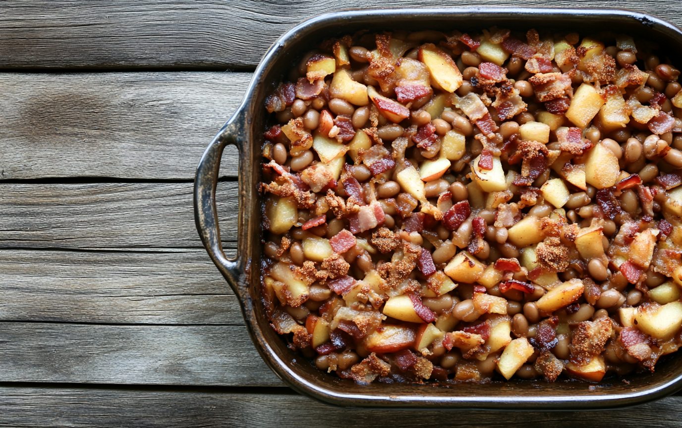 Sweet Apple Beans - SoyRice Kitchen