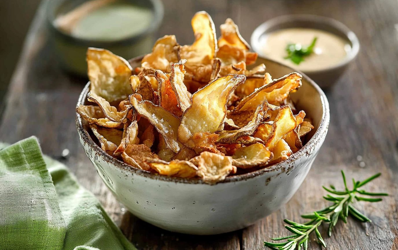 Crispy Potato Rinds - SoyRice Kitchen