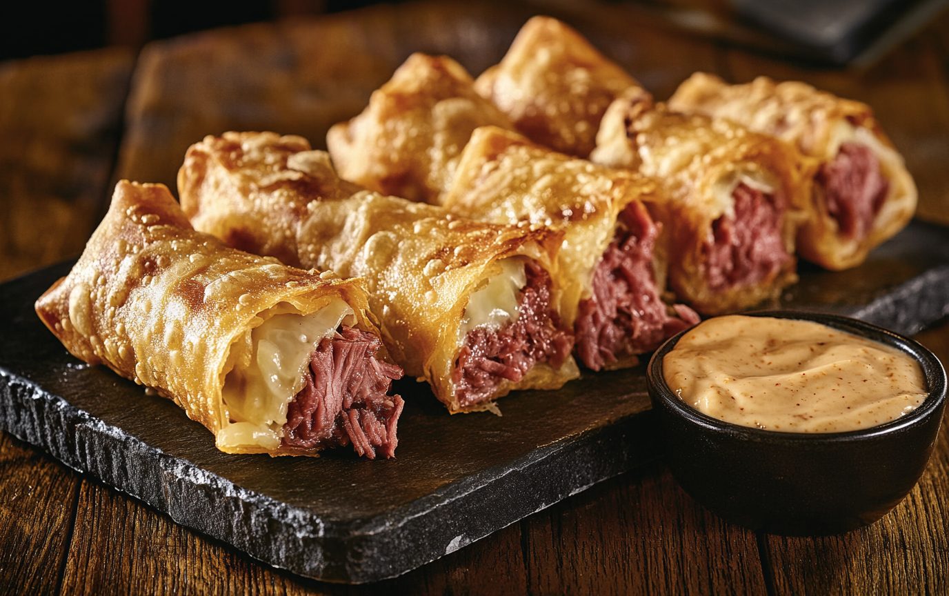 Corned Beef Surprise Rolls - SoyRice Kitchen