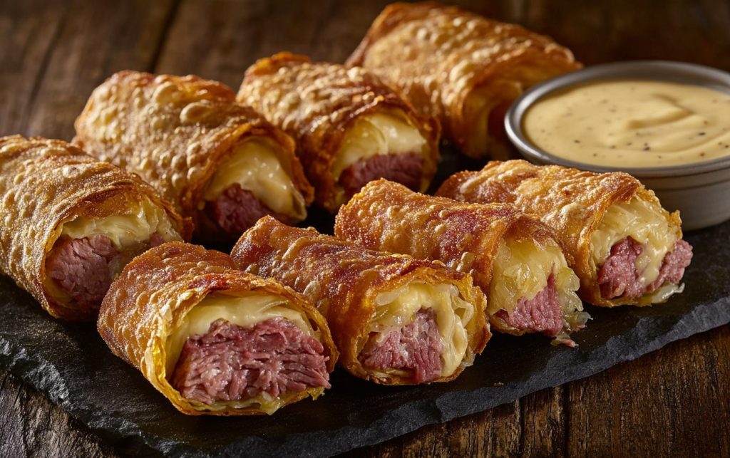 Corned Beef Surprise Rolls - SoyRice Kitchen