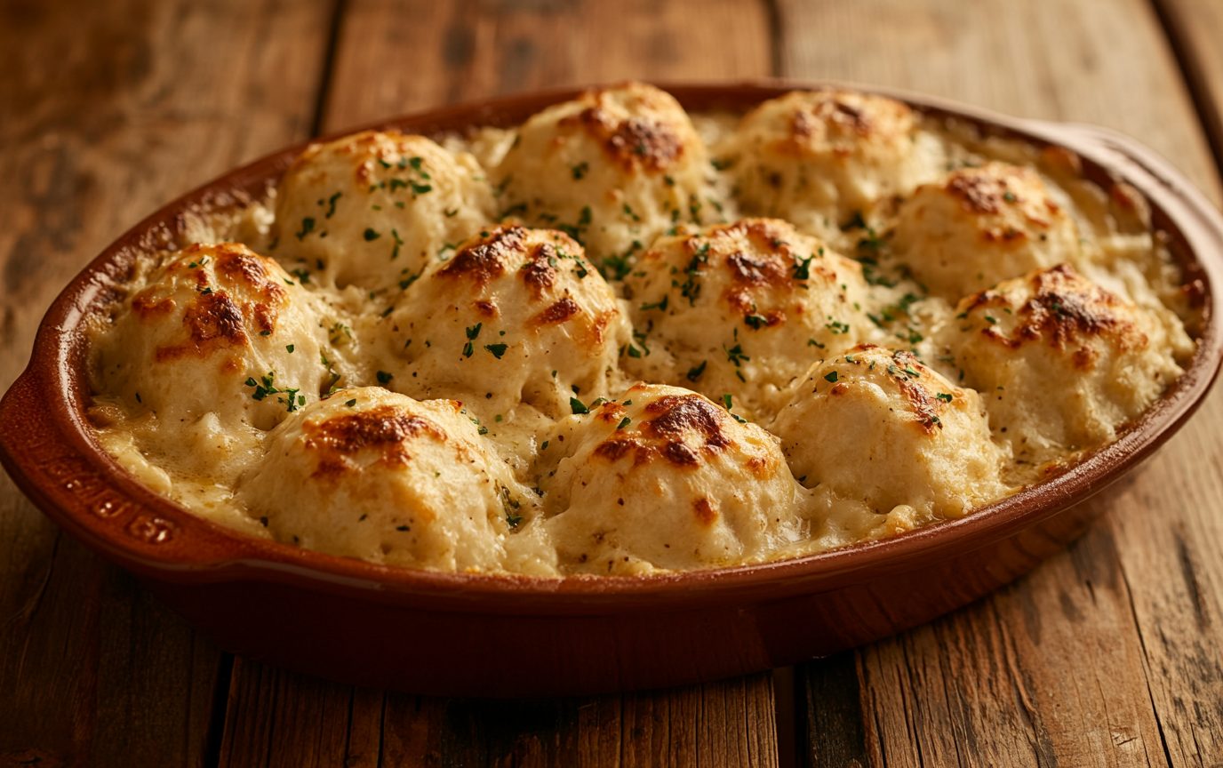 Chicken Dumpling Bake - SoyRice Kitchen