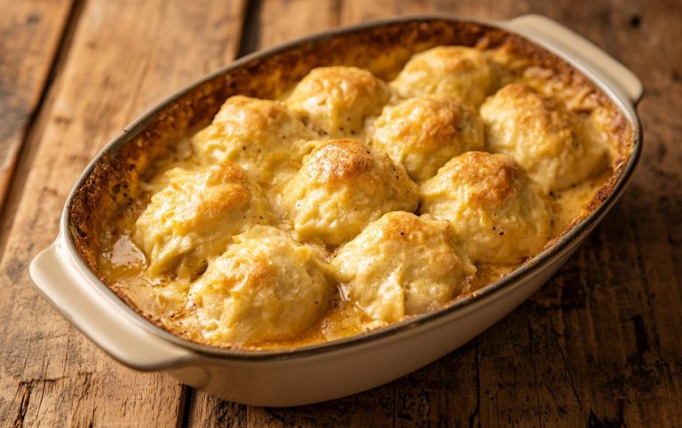Chicken Dumpling Bake - SoyRice Kitchen