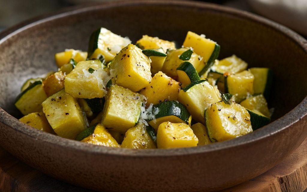 Summer Squash Sauté - SoyRice Kitchen