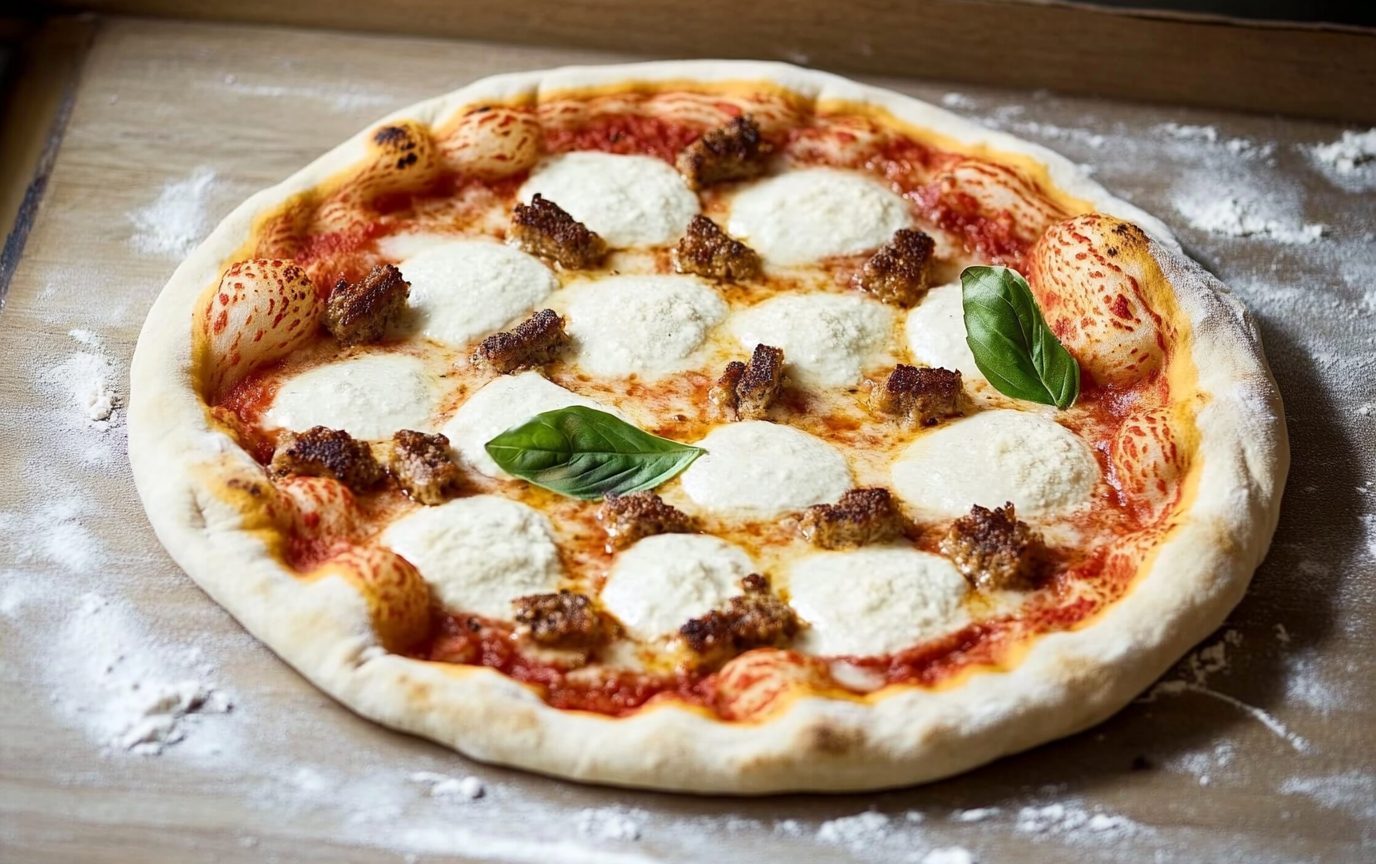 Napoli Style Pizza Crust - SoyRice Kitchen