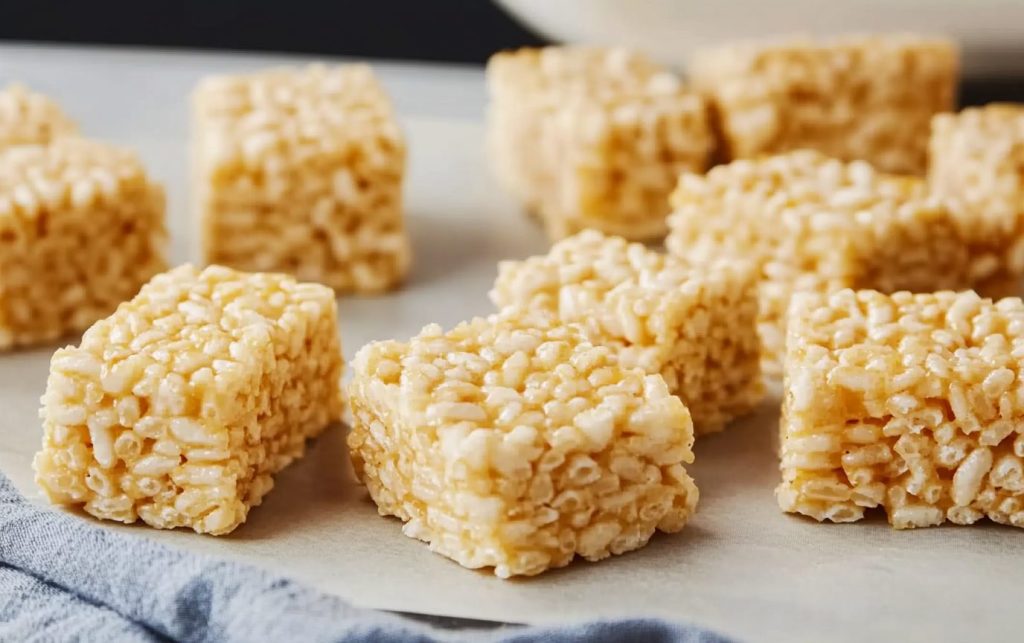 Fluffy Crispy Rice Bars - SoyRice Kitchen