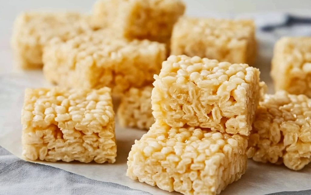 Fluffy Crispy Rice Bars - SoyRice Kitchen
