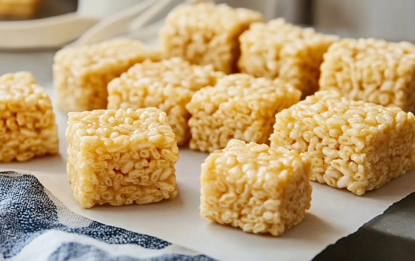 Fluffy Crispy Rice Bars - SoyRice Kitchen