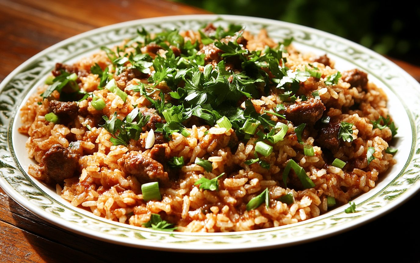 Cajun Spiced Rice - SoyRice Kitchen
