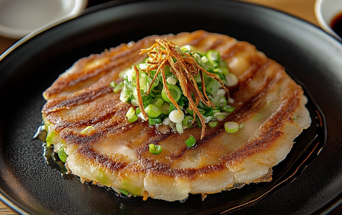 Savory Green Onion Pancakes - SoyRice Kitchen