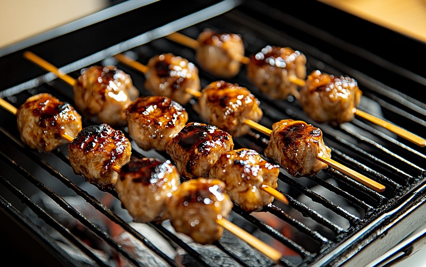 Japanese Chicken Skewers - SoyRice Kitchen