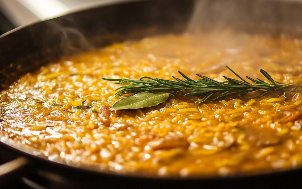 Rustic Chicken Paella - SoyRice Kitchen