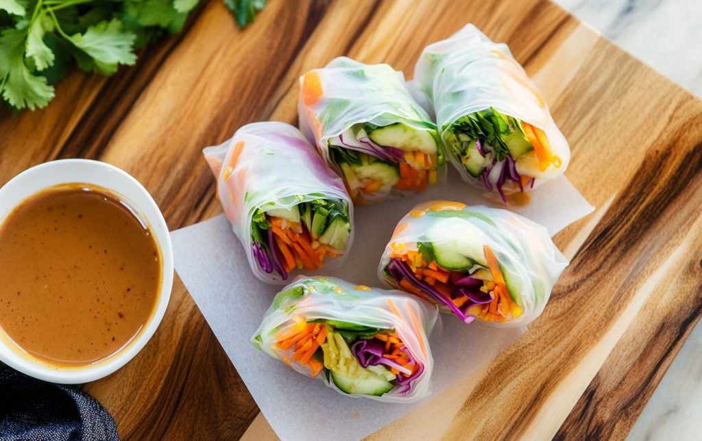 Crisp Veggie Rolls - SoyRice Kitchen