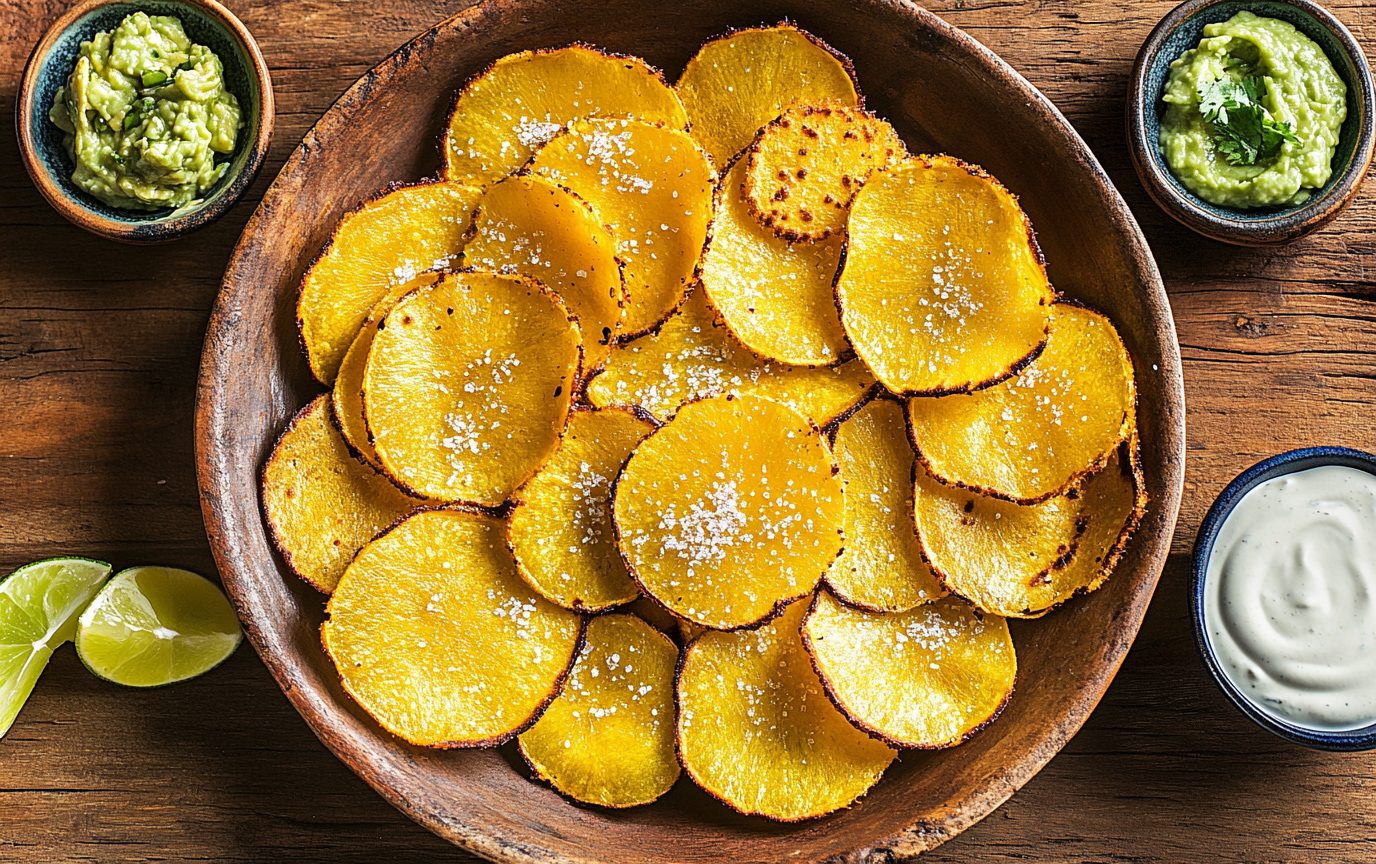 Crispy Cassava Slices - SoyRice Kitchen