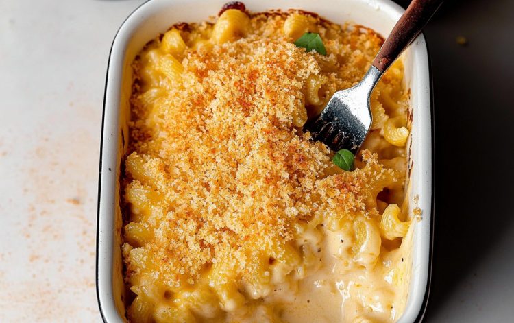 Ultimate Baked Cavatappi Mac and Cheese - SoyRice Kitchen