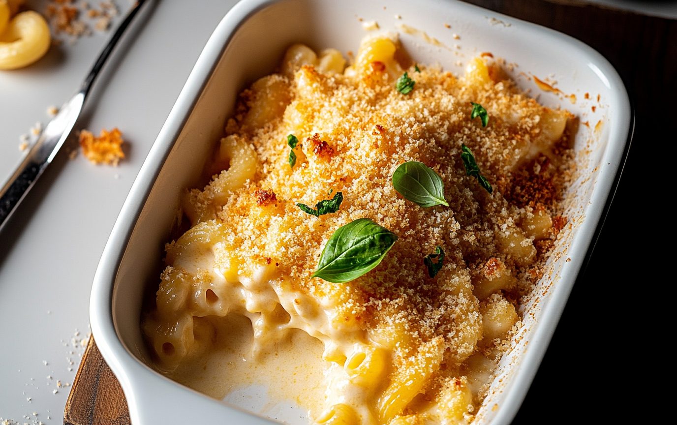 Ultimate Baked Cavatappi Mac and Cheese - SoyRice Kitchen