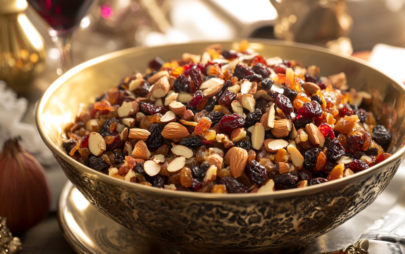 Fruit & Nut Charoset - SoyRice Kitchen