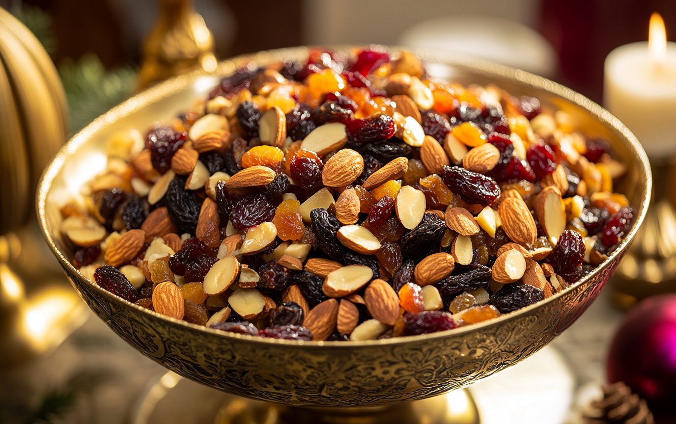 Fruit & Nut Charoset - SoyRice Kitchen