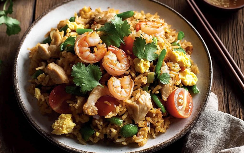 Quick Thai-Style Fried Rice - SoyRice Kitchen