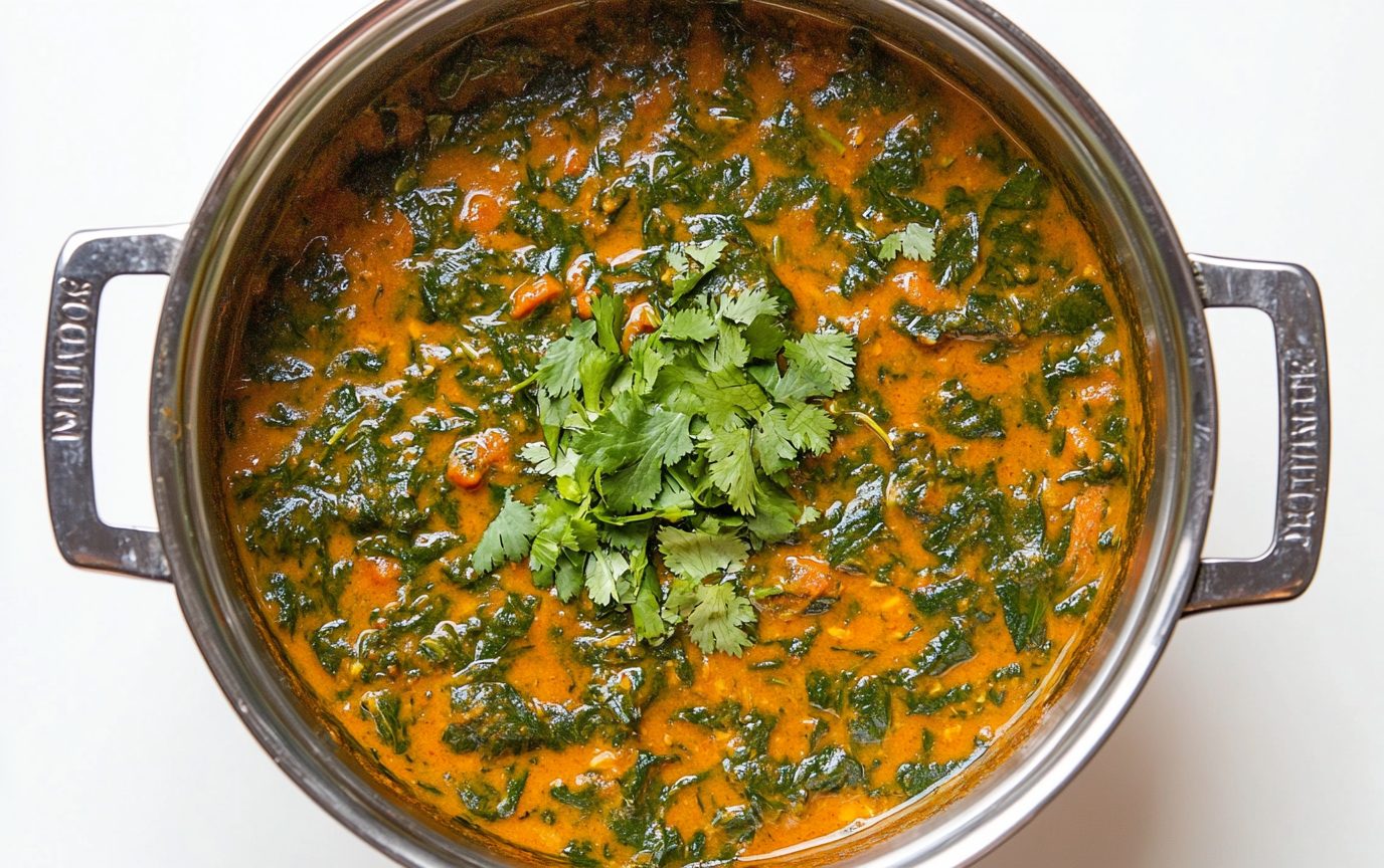 Cassava Leaf Stew - SoyRice Kitchen