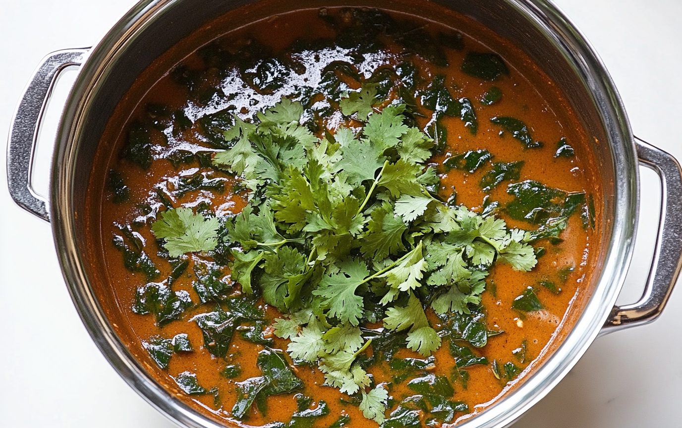 Cassava Leaf Stew - SoyRice Kitchen