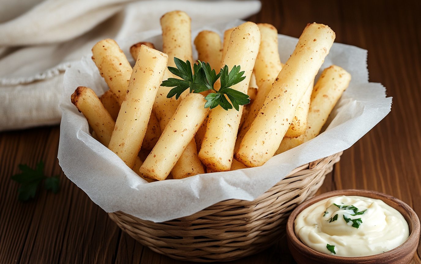 Crispy Cassava Sticks - SoyRice Kitchen