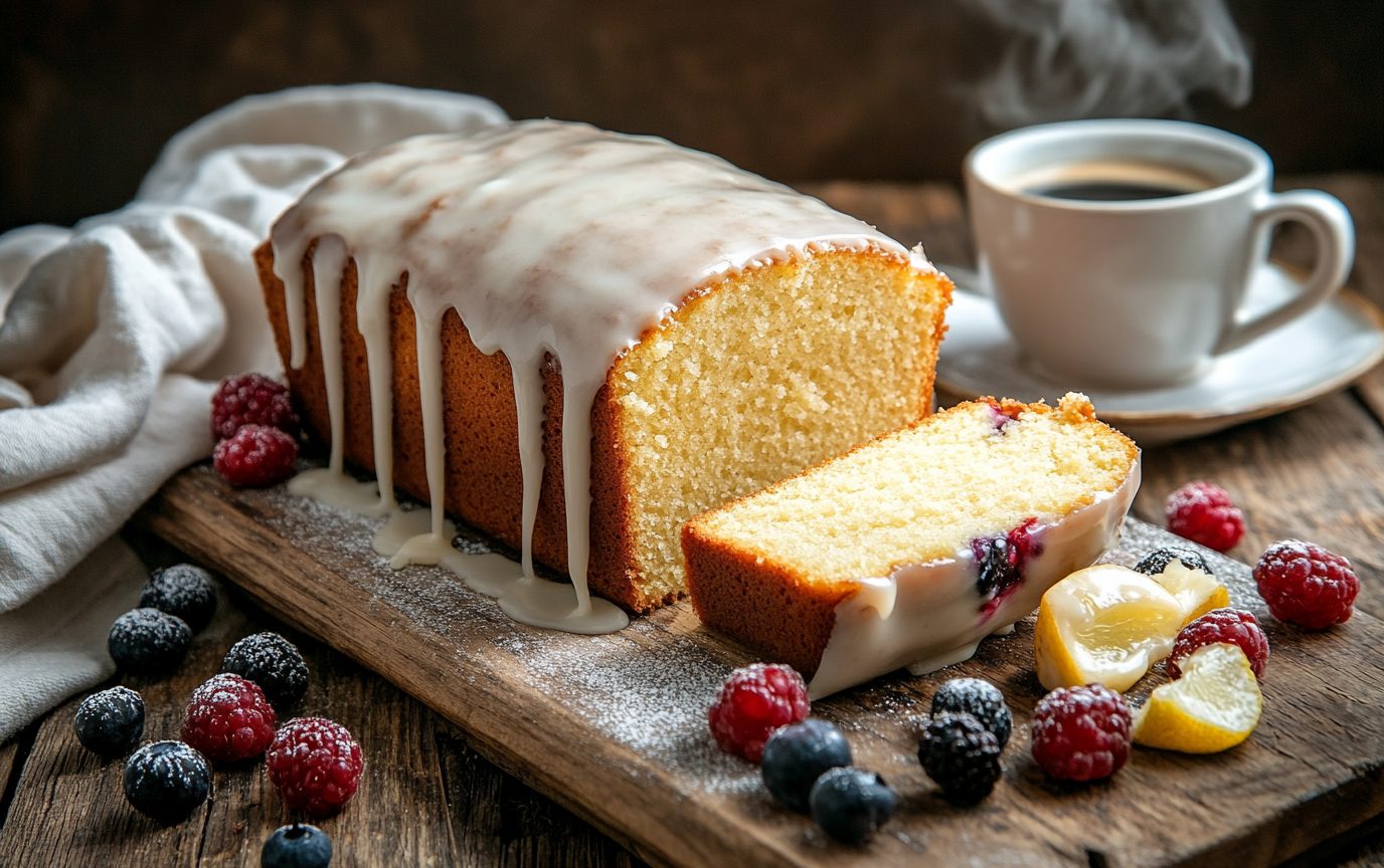 Buttery Glaze Cake - SoyRice Kitchen