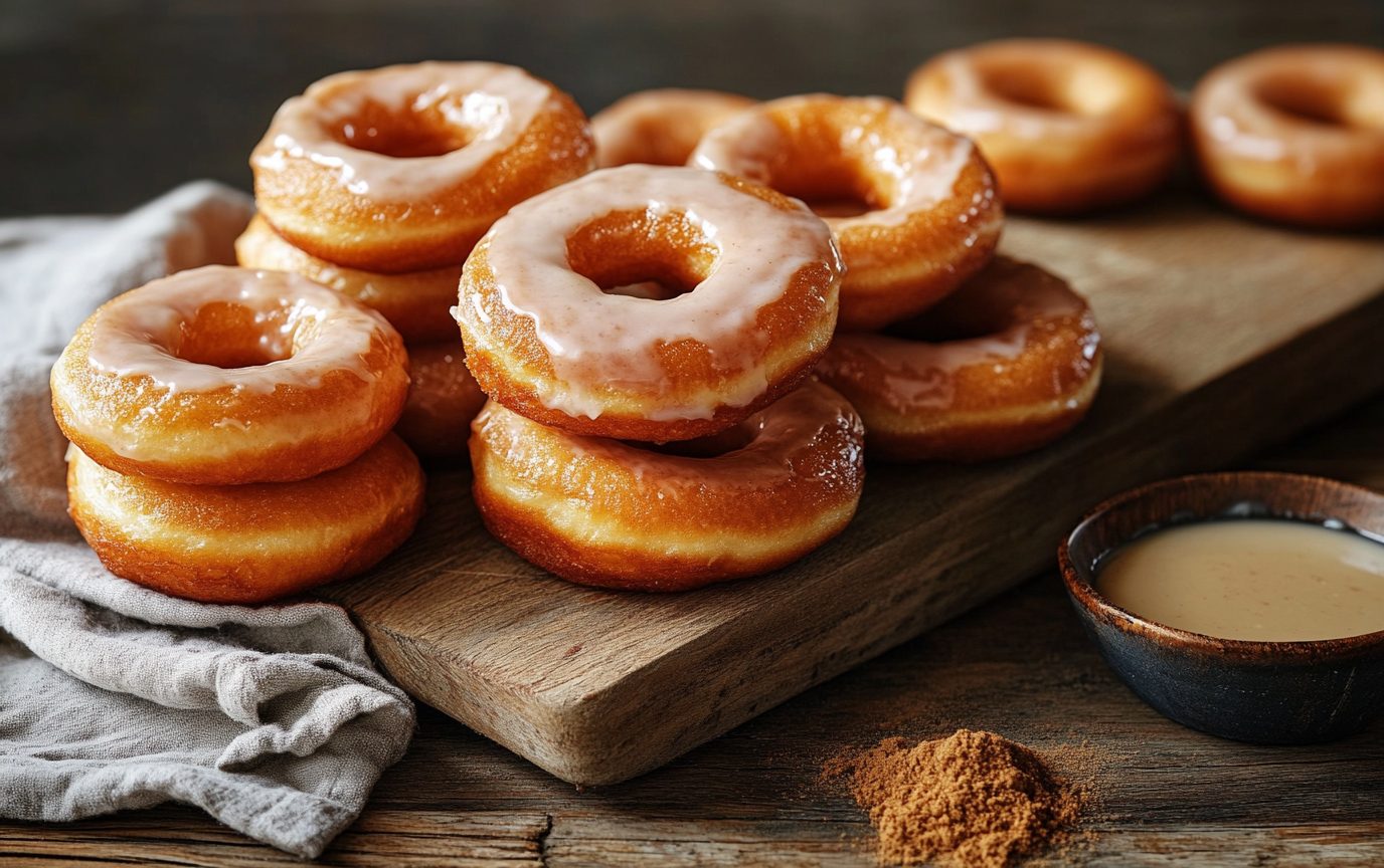 Classic Cake Doughnuts - SoyRice Kitchen