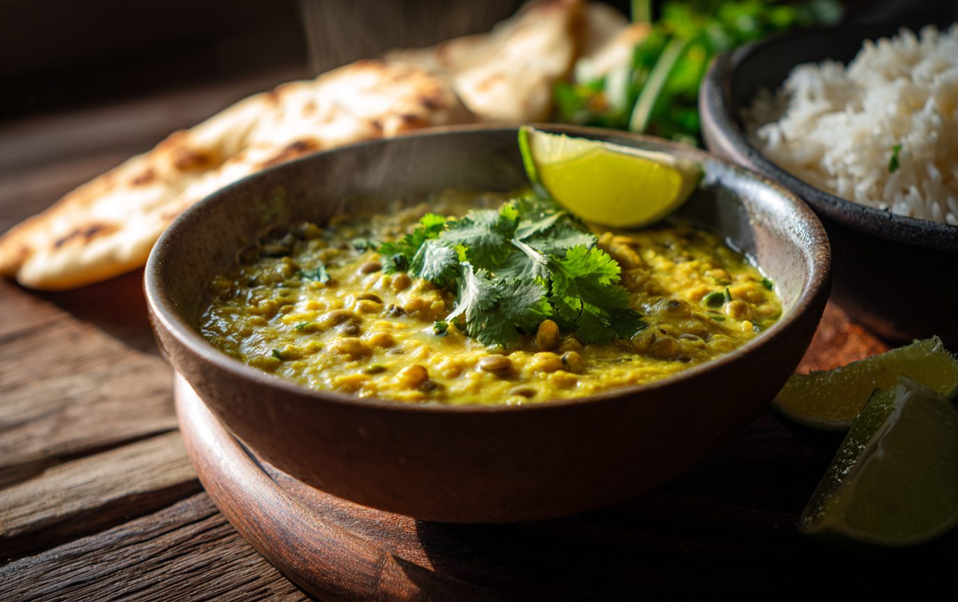 Coconut Mung Curry - SoyRice Kitchen
