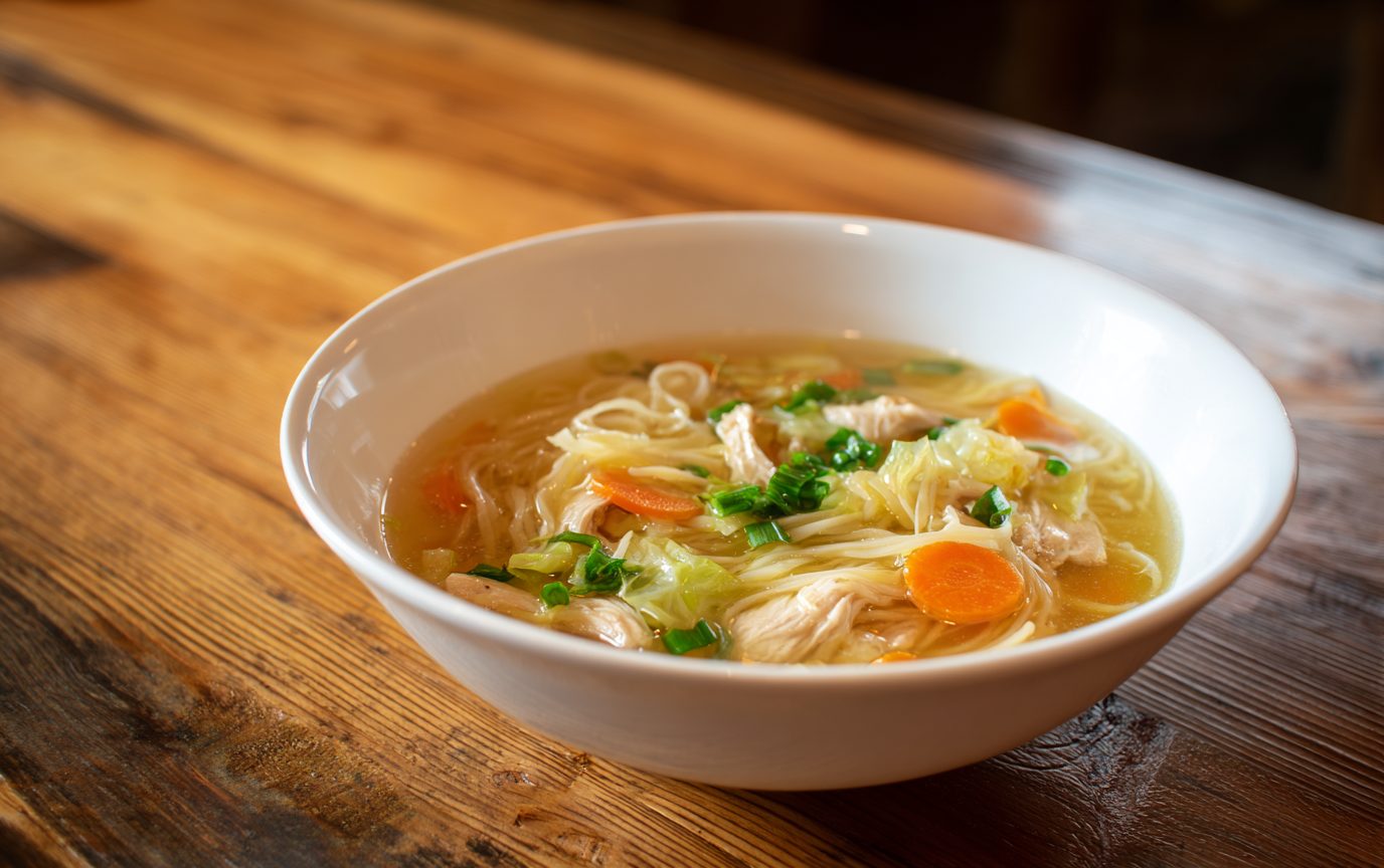 The Best Homestyle Chicken Noodle Soup - SoyRice Kitchen