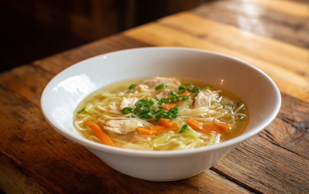 The Best Homestyle Chicken Noodle Soup - SoyRice Kitchen