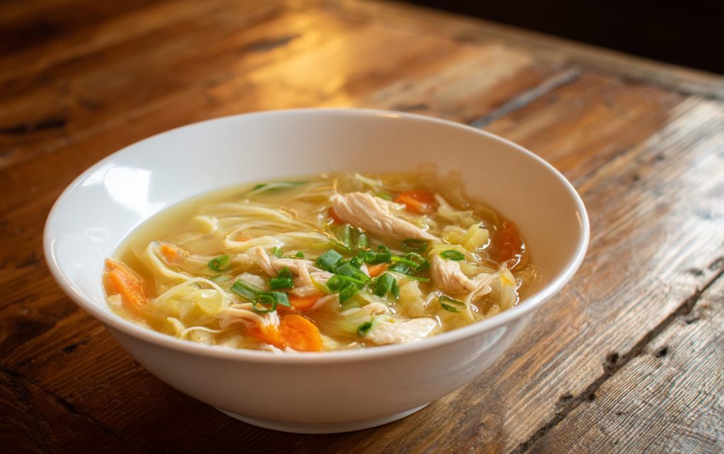 The Best Homestyle Chicken Noodle Soup - SoyRice Kitchen