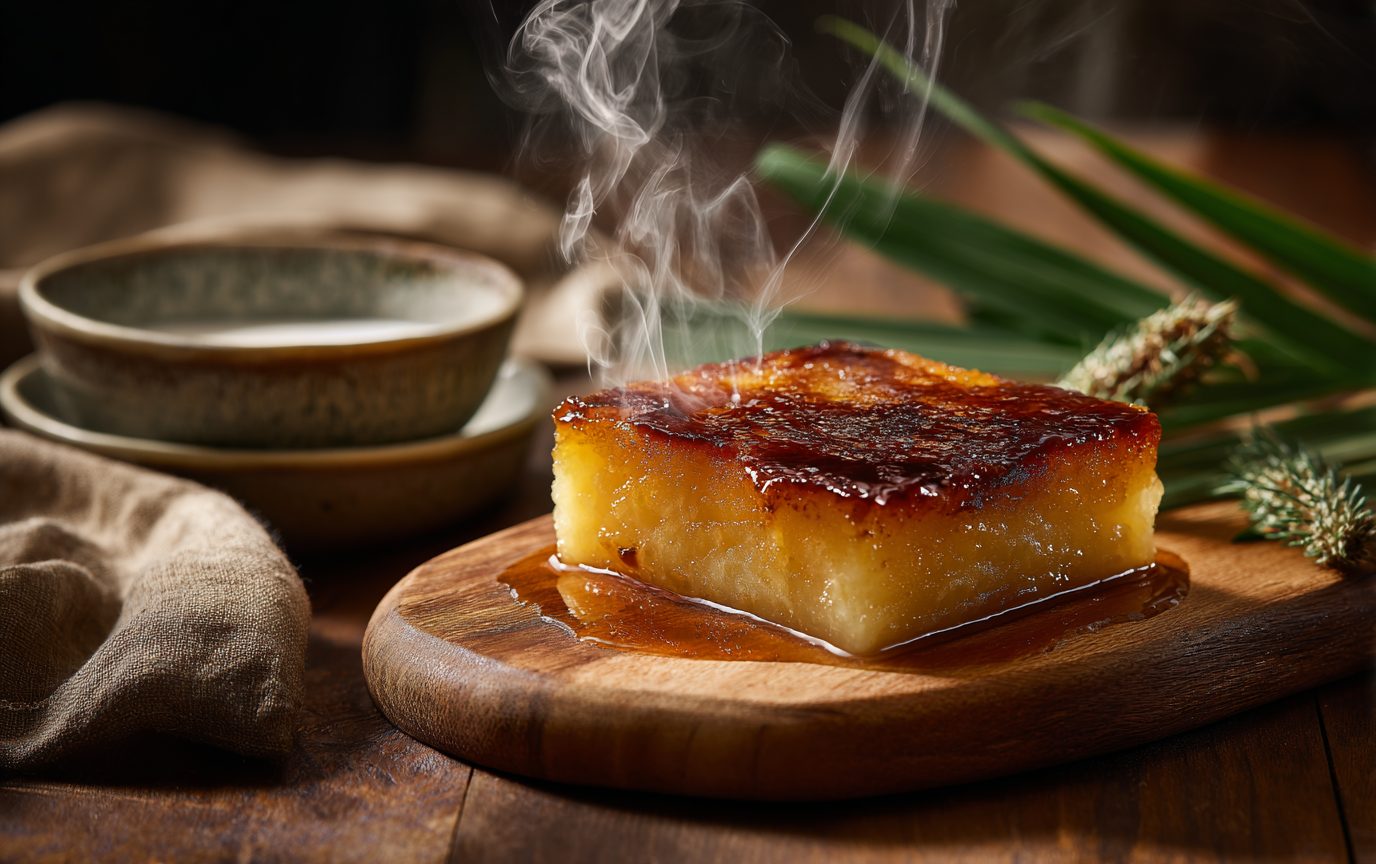 Coconut Sticky Rice Cake - SoyRice Kitchen