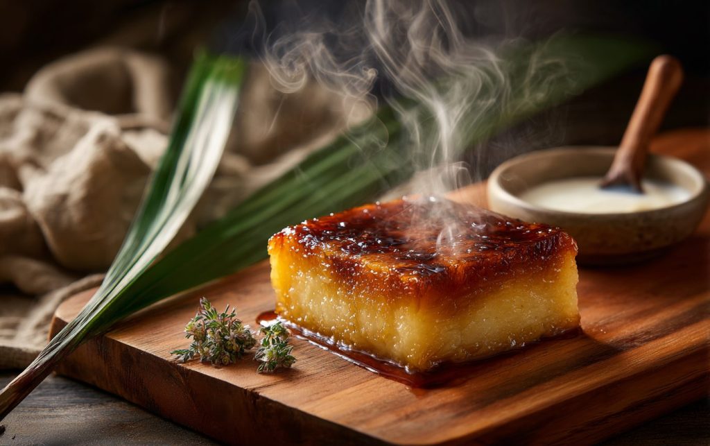 Coconut Sticky Rice Cake - SoyRice Kitchen