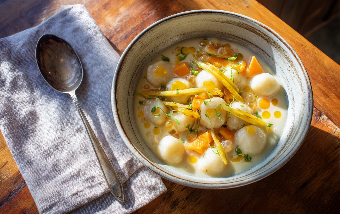 The Best Coconut Sweet Dumpling Dessert (A Taste of the Tropics ...