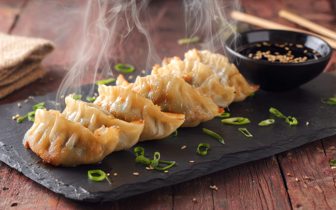 Easy Korean Pork Dumplings - SoyRice Kitchen