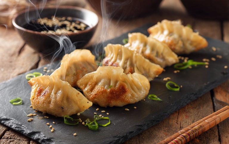 Easy Korean Pork Dumplings - SoyRice Kitchen